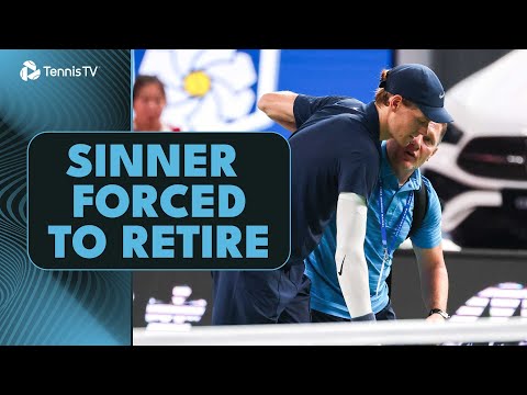 Jannik Sinner Retires vs Tallon Griekspoor After Physical Battle ...